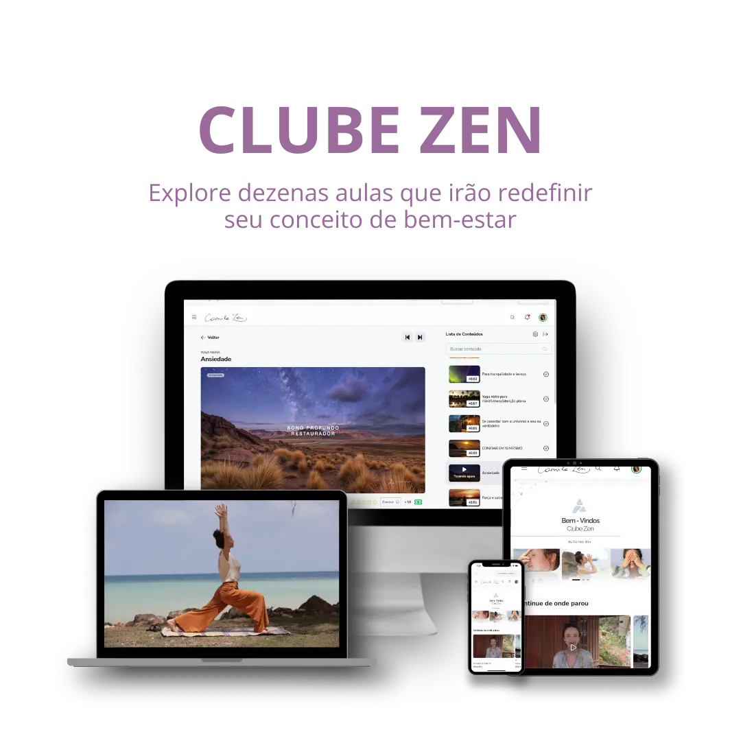 Clube Zen - Transforme sua vida com práticas diárias de autocuidado